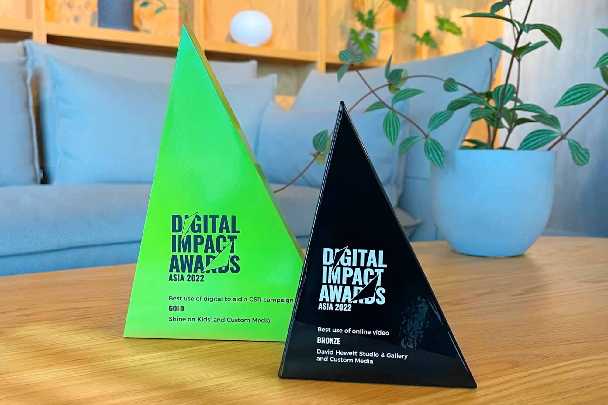 Custom Media Wins Gold and Bronze at London Awards – Custom Media