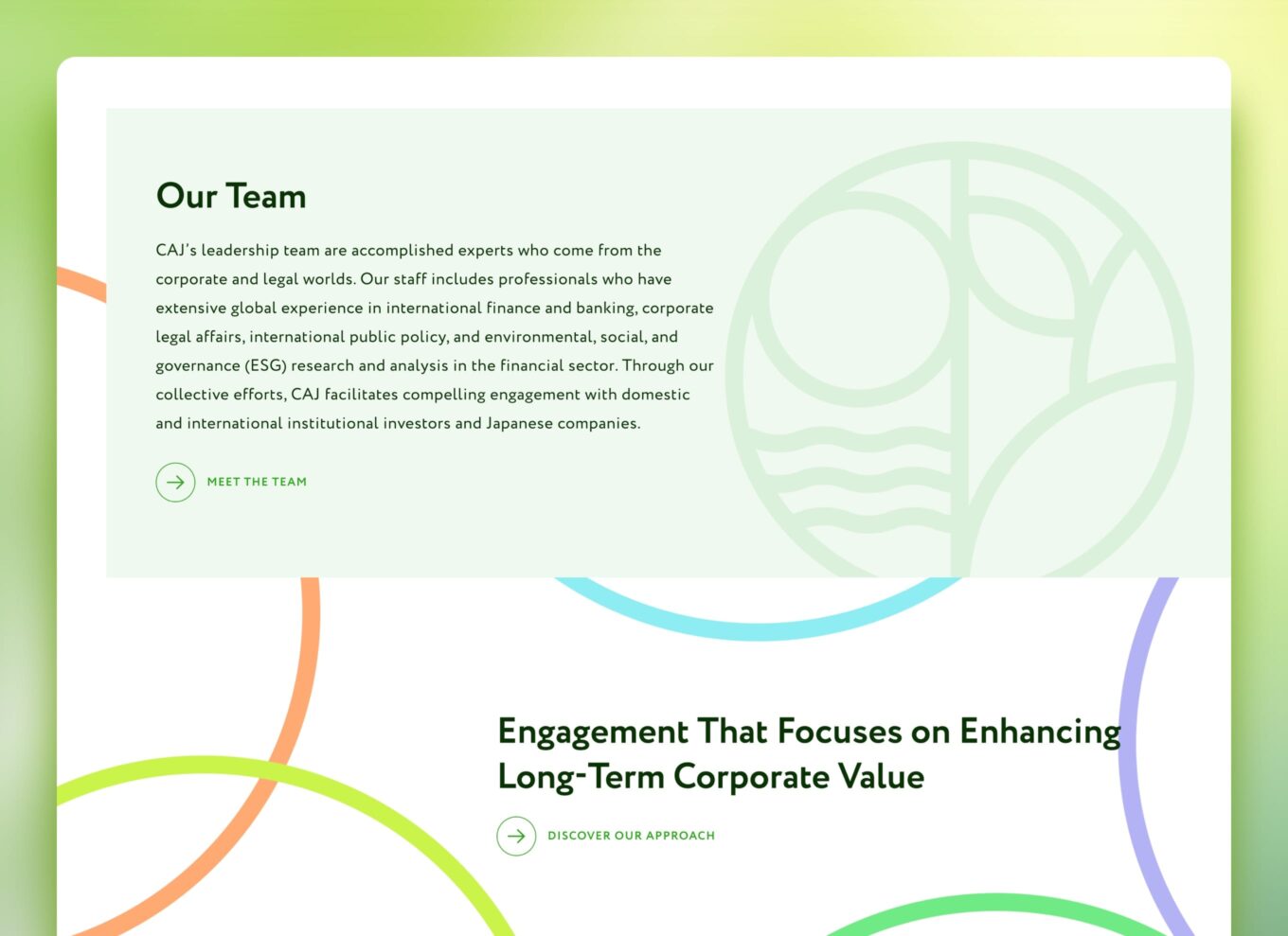 Corporate Action Japan (CAJ) | Custom Media